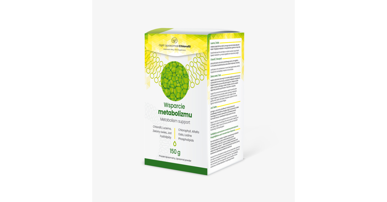 Chlorofil Liposom+ – Detoks i Alkalizacja Organizmu